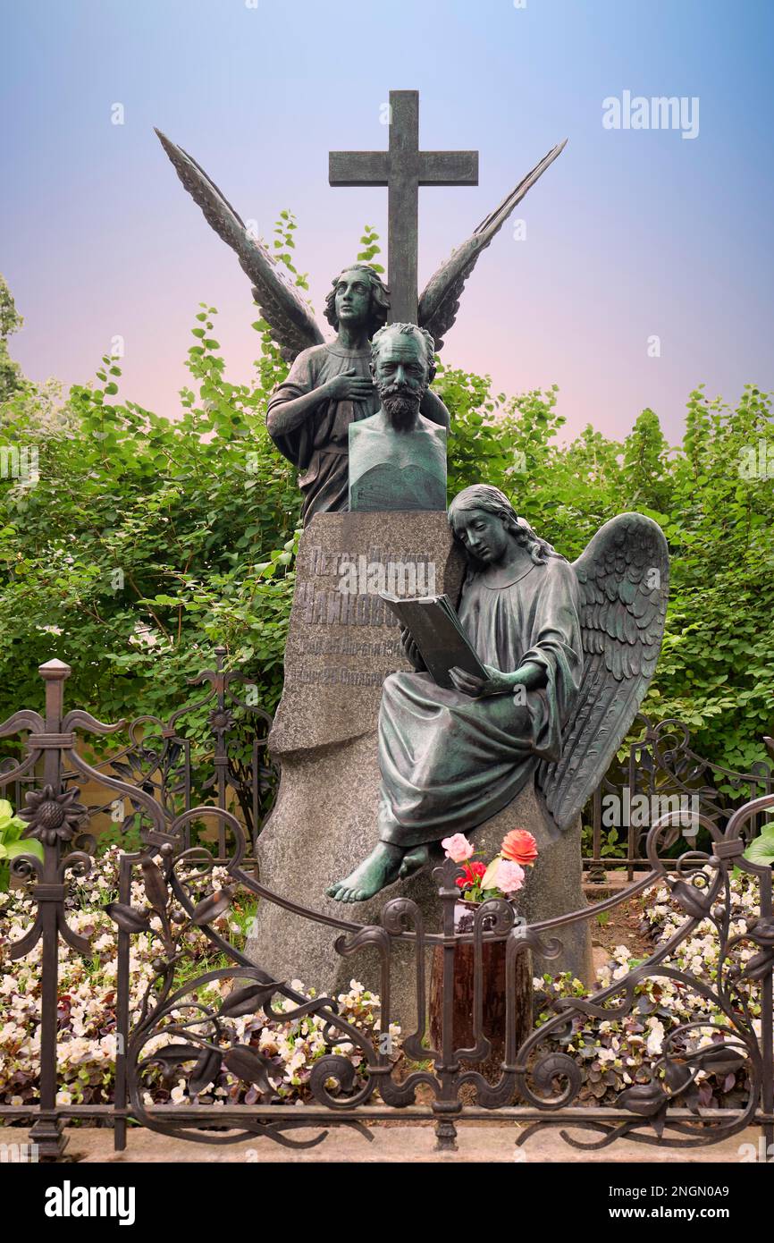 Tchaikovsky grave hi-res stock photography and images - Alamy