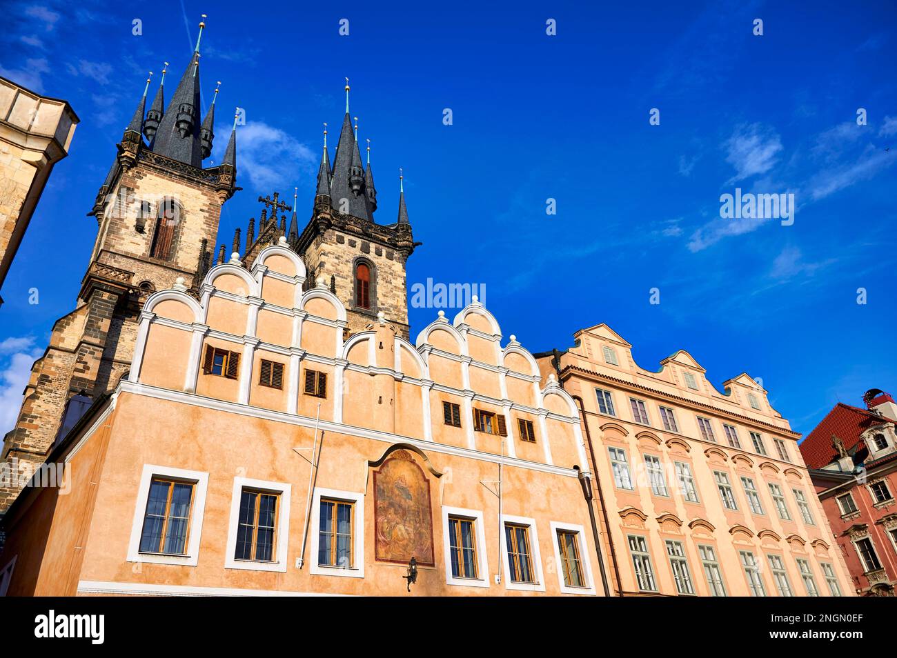 Czech french gothic architecture hi-res stock photography and images ...
