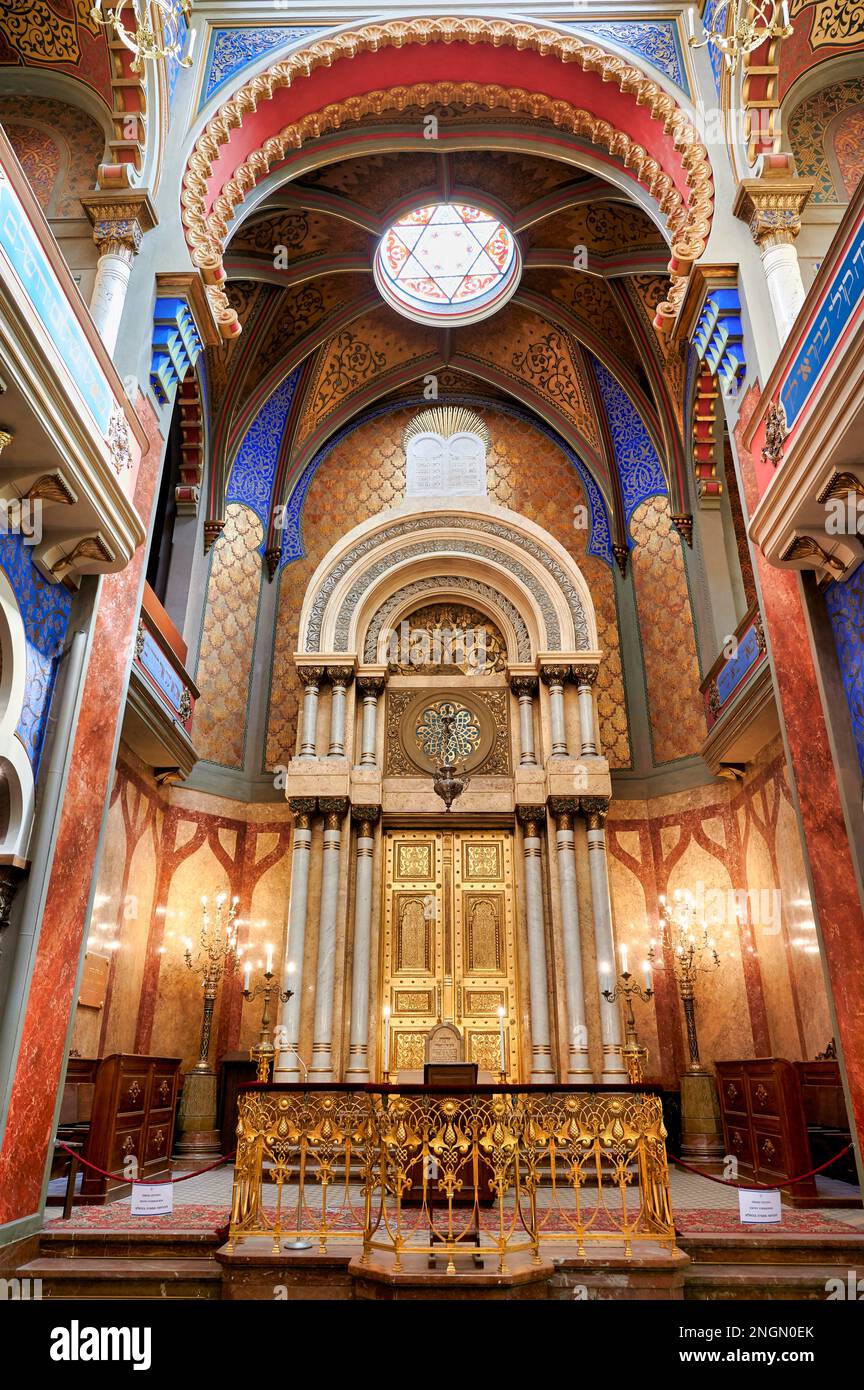 Interior old synagogue photo hi-res stock photography and images - Alamy