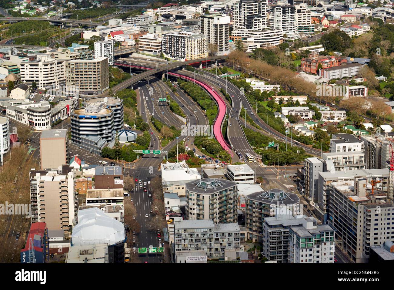 Auckland financial district hi-res stock photography and images - Alamy