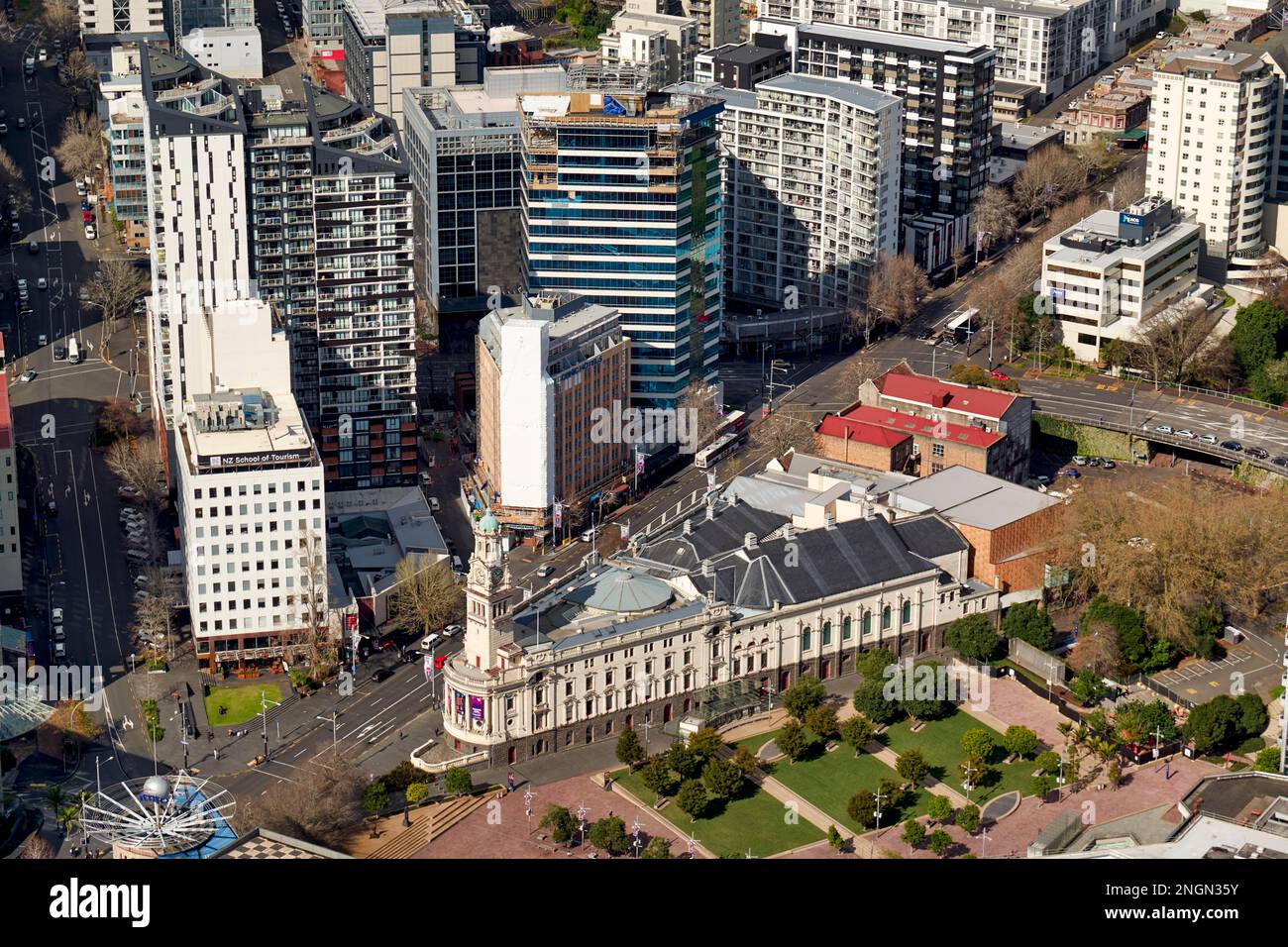 Auckland financial district hi-res stock photography and images - Alamy