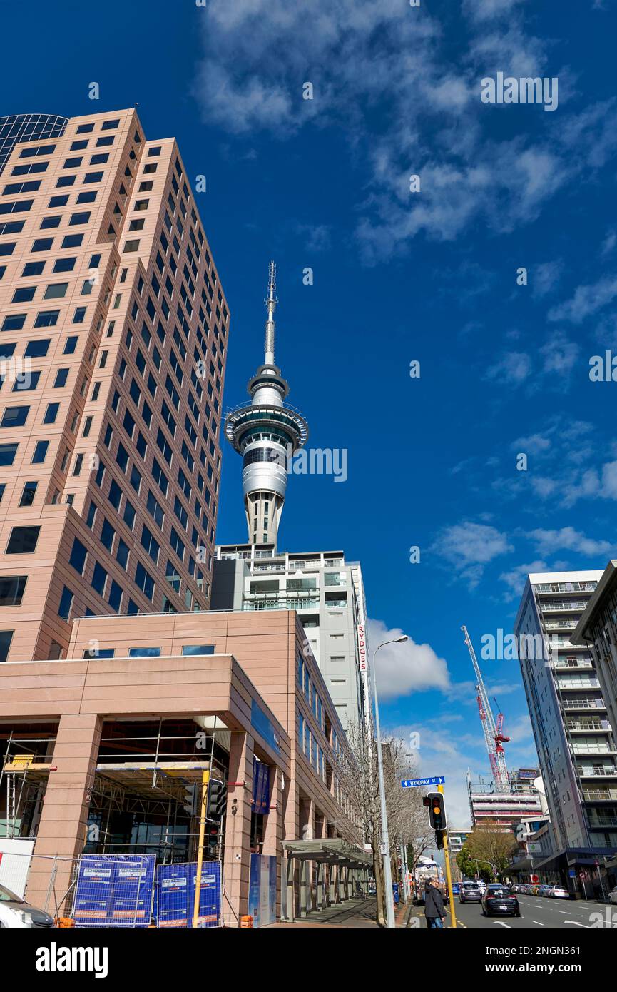 Auckland downtown modern architecture hi-res stock photography and ...