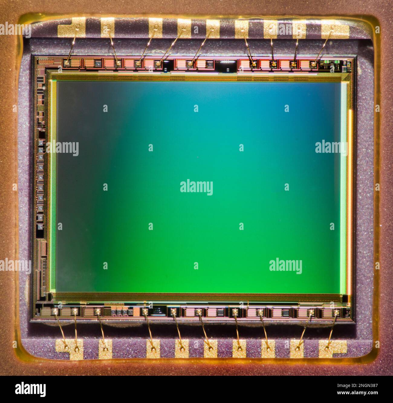 CMOS imaging chip from a webcam Stock Photo - Alamy