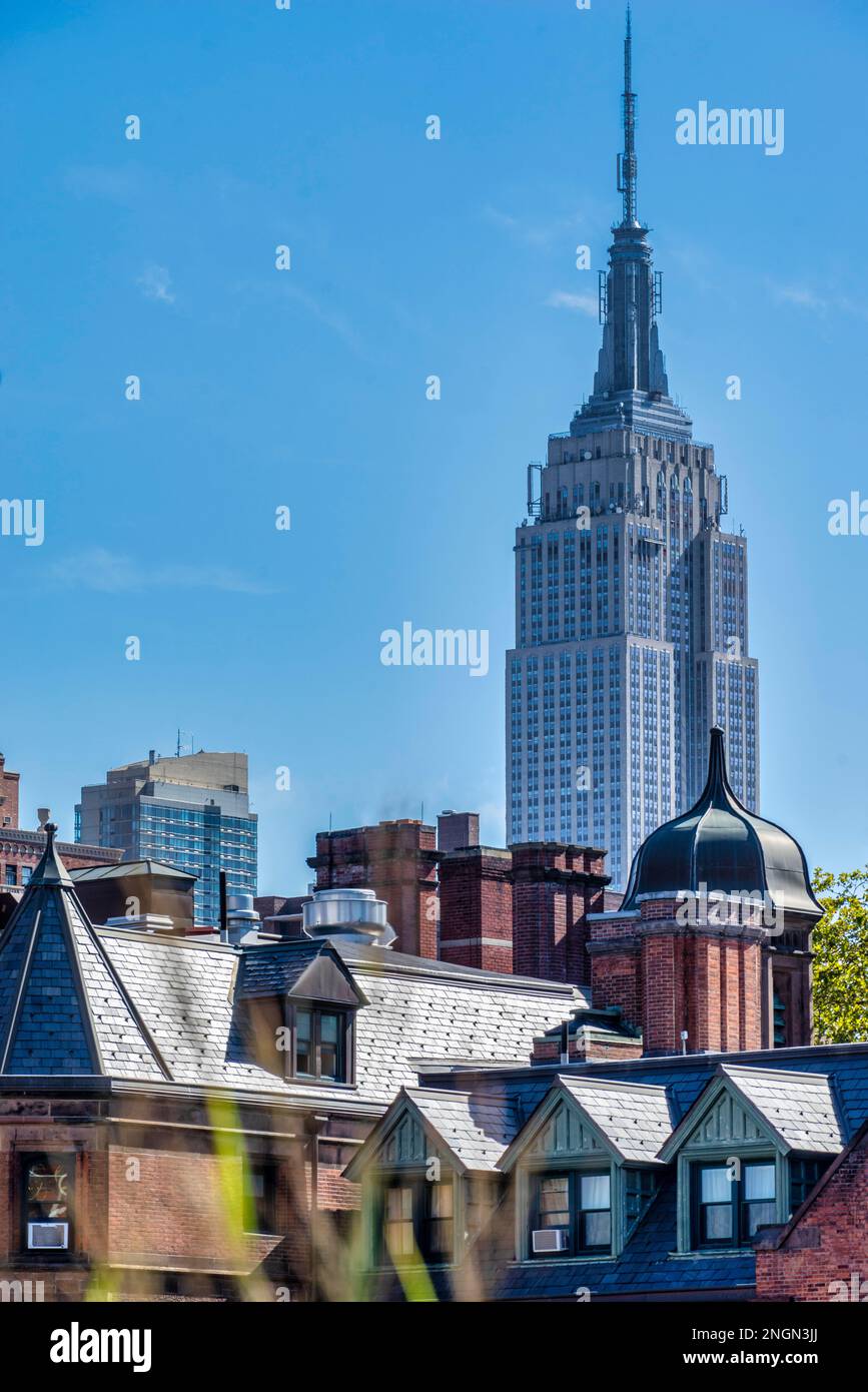 New York. Manhattan. View of the Empire State Building Stock Photo - Alamy