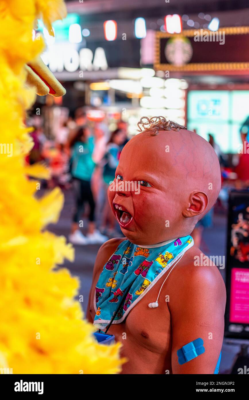 New York. Manhattan. Times Square Baby Stock Photo - Alamy