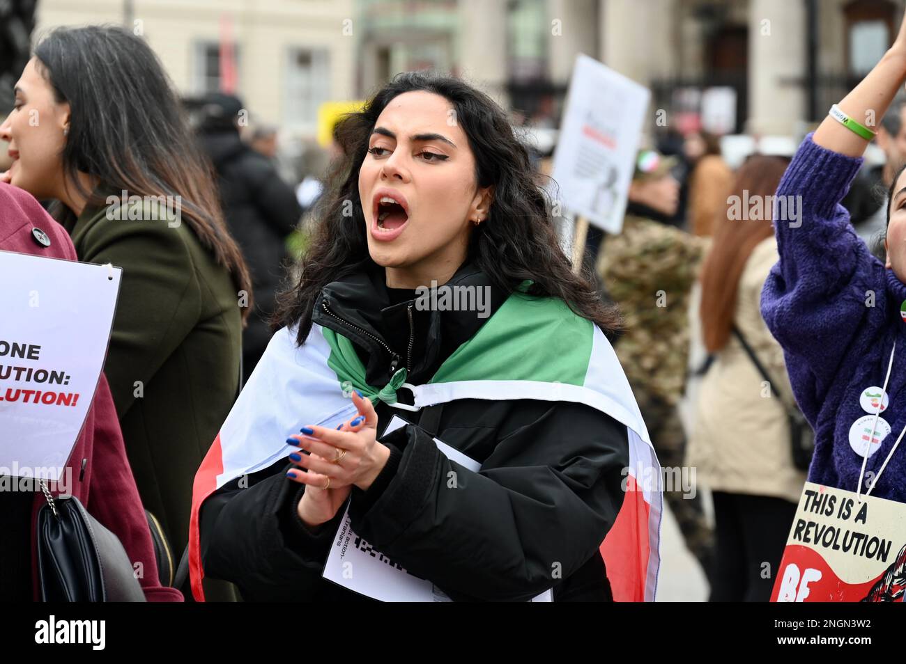 Mahsa amini protest hi-res stock photography and images - Alamy