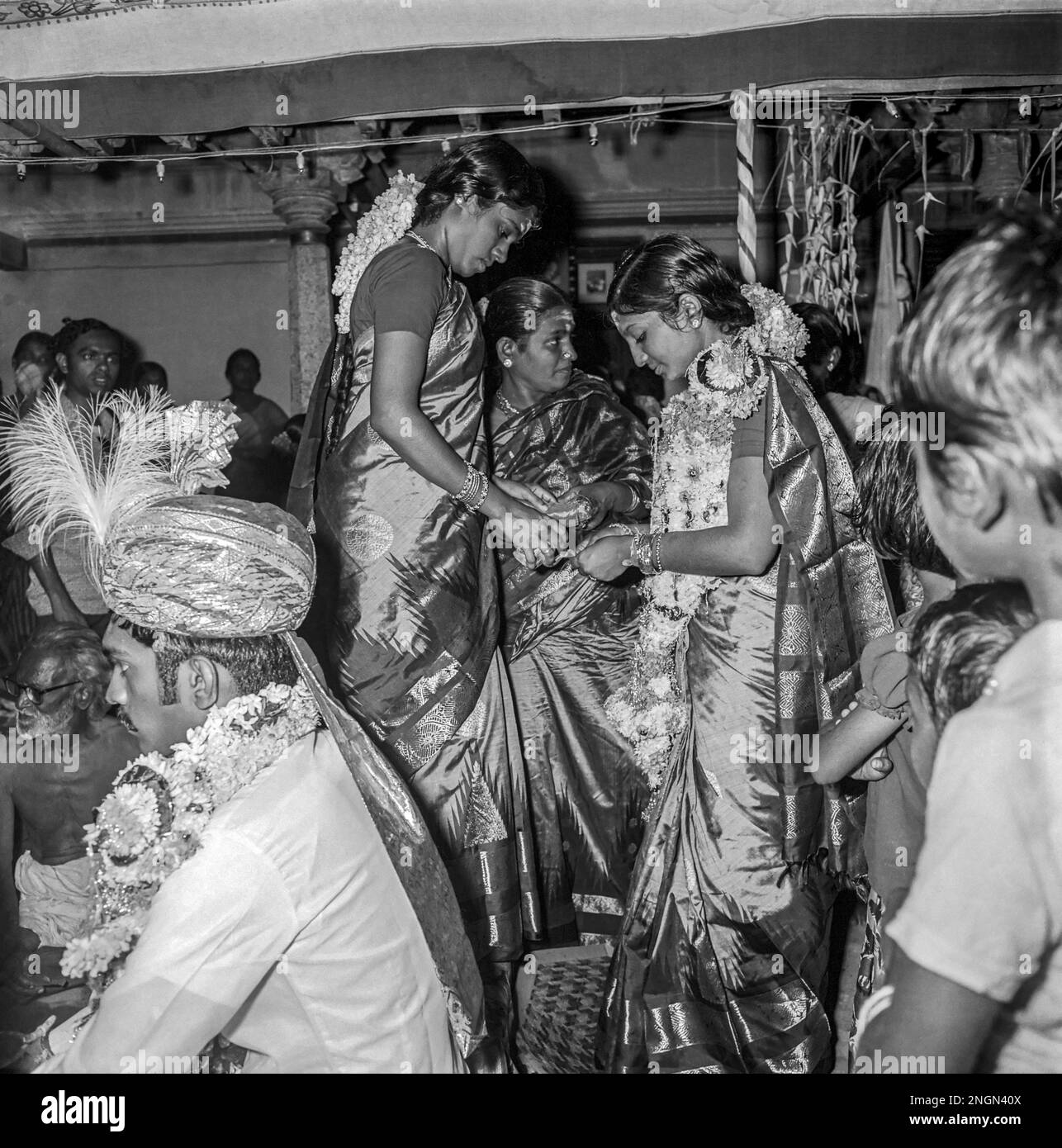Nattukottai Chettiar or Nagarathar marriage, Tamil Nadu, India ...
