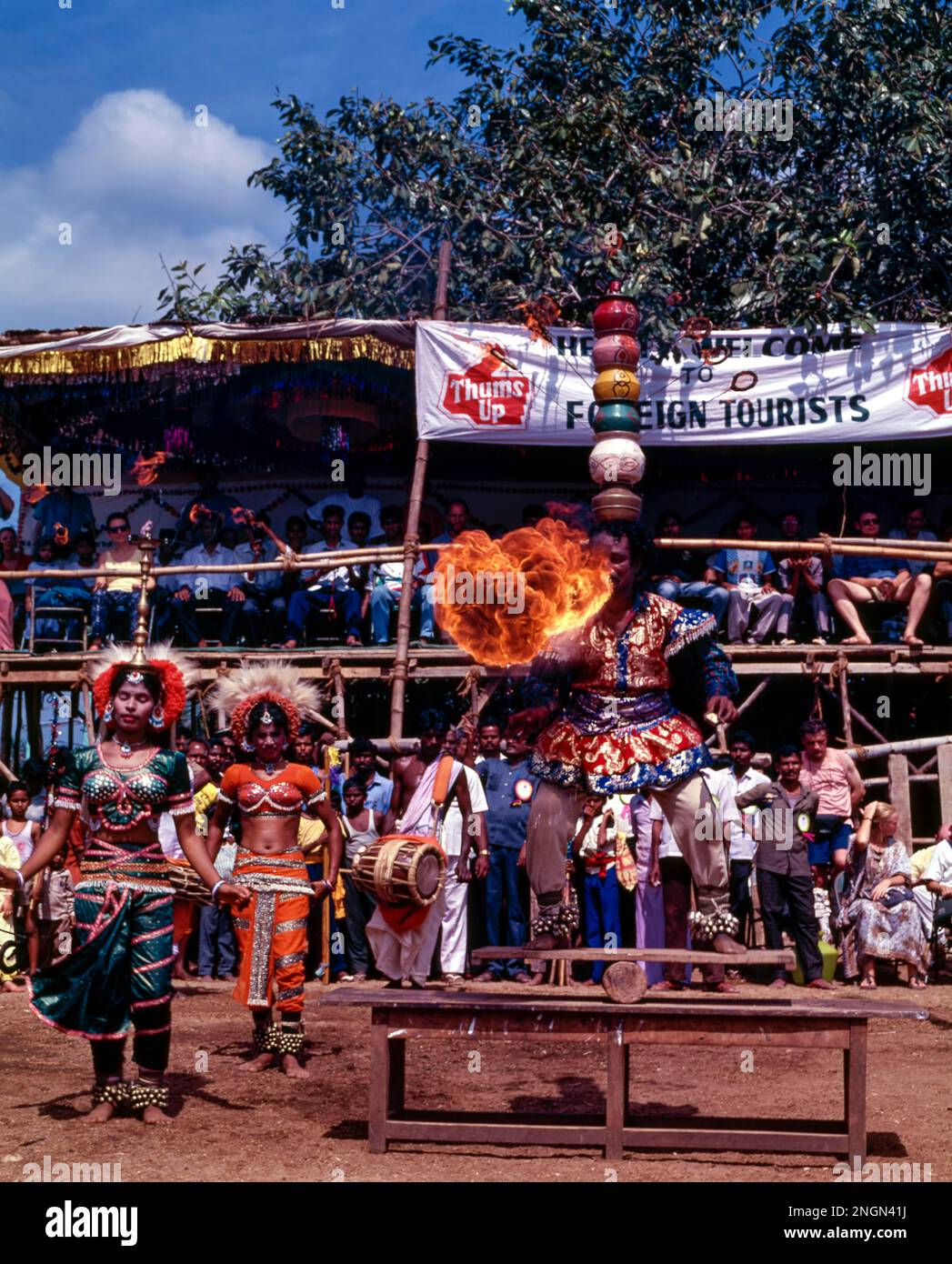 Folk dance or Karagam dance in Madurai, Tamil Nadu, India, Asia Stock ...
