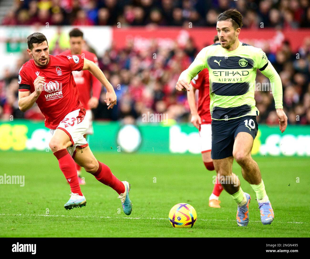 Nottingham, UK. 18th Feb, 2023. ****during the Premier League match ...
