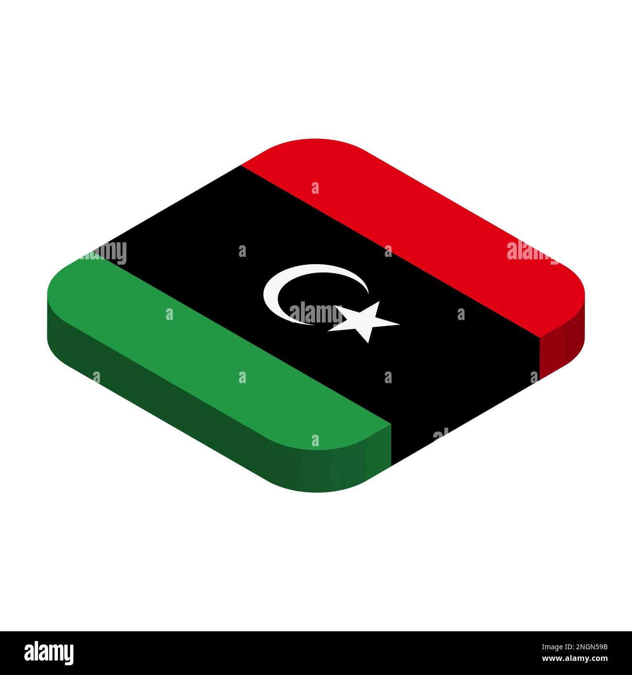 Libya 3d Stock Vector Images - Alamy
