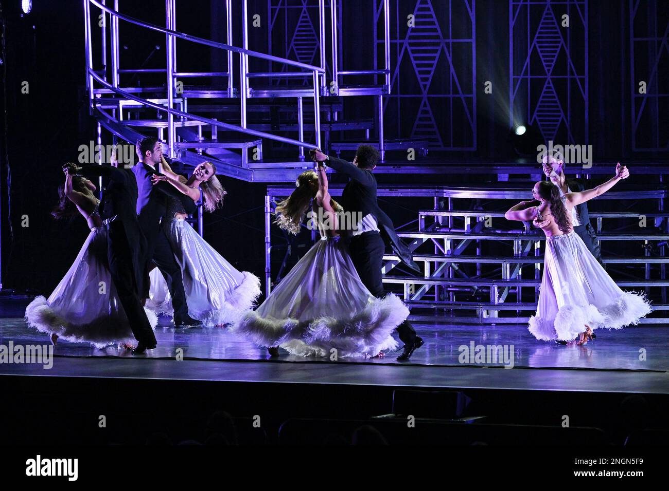 Hollywood FL, USA. 17th Feb, 2023. Britt Stewart, Alan Bersten, Emma ...