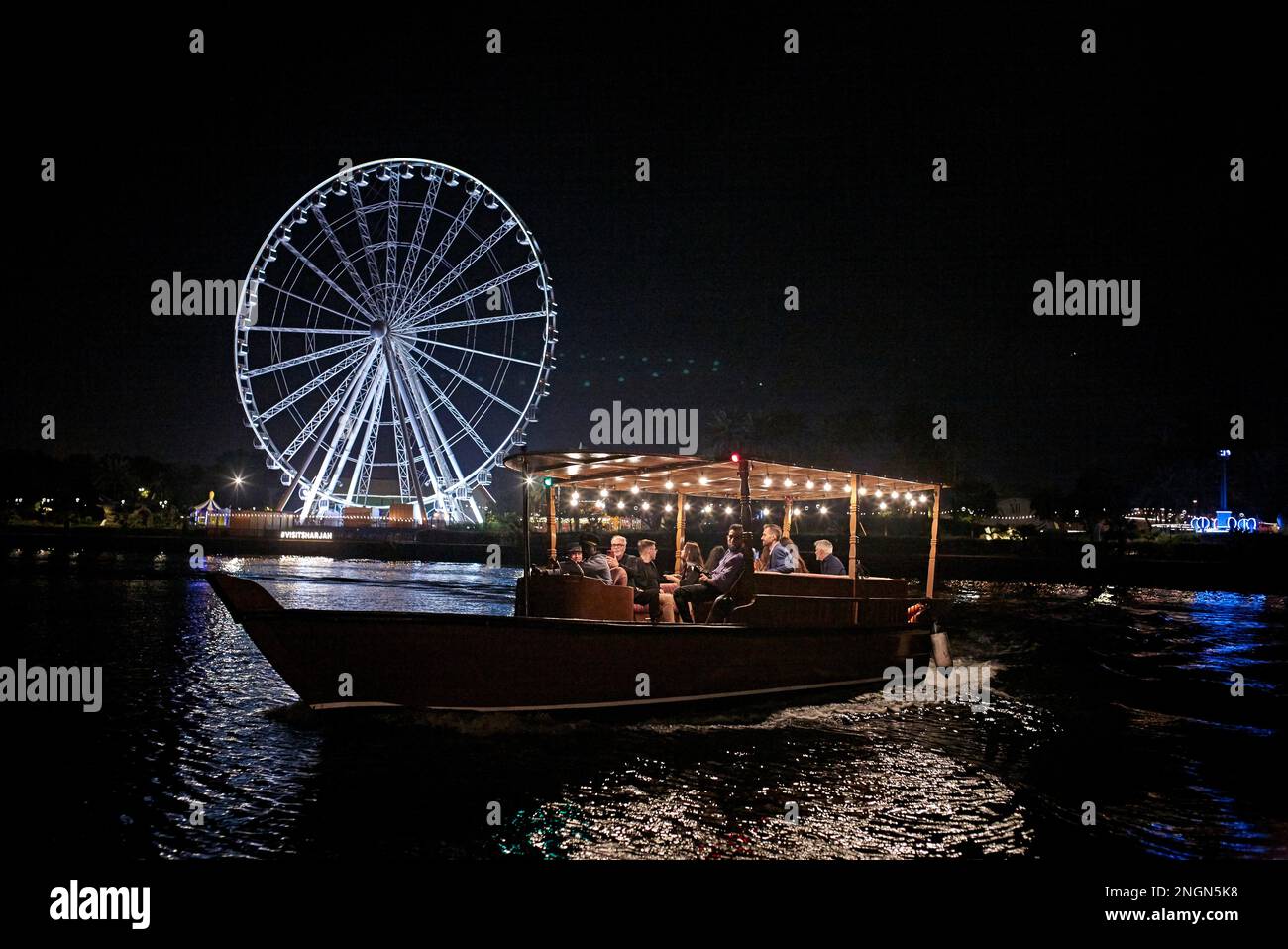 © 2023 John Angerson - Boat trip around Khalio Lake, Sharjah, United ...