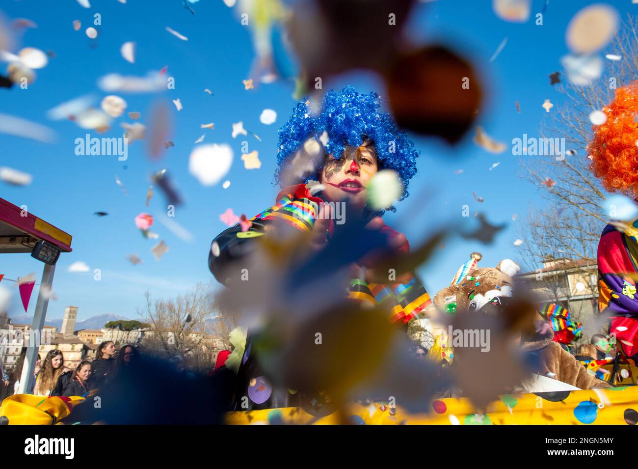 Venetian carnival chariot hi-res stock photography and images - Alamy