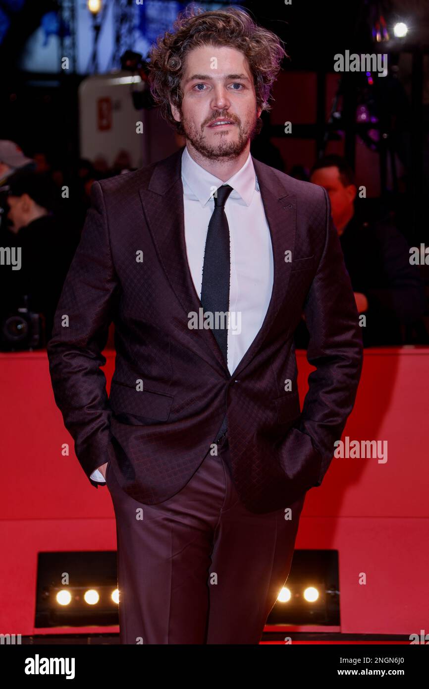 Philip Ettinger poses for photographers at the premiere for the film ...