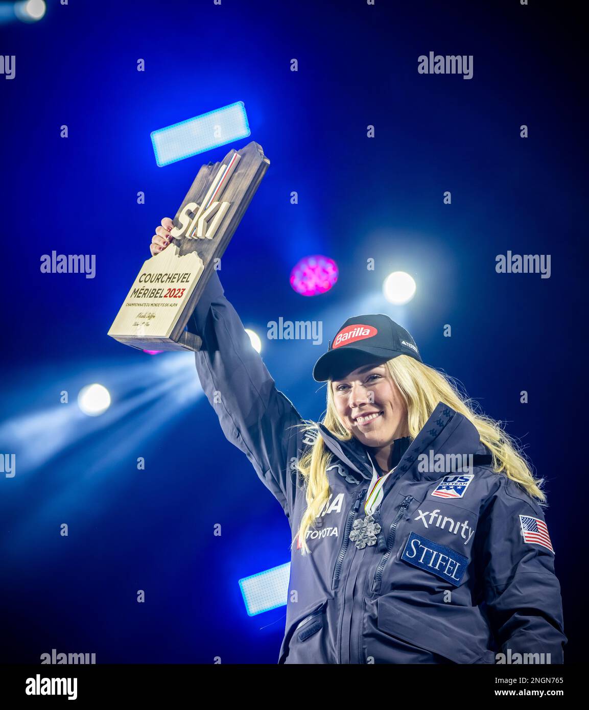 Mikaela shiffrin 2023 hi-res stock photography and images - Alamy