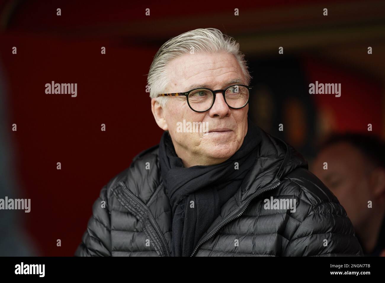 VOLENDAM - (lr) Keje Molenaar before the Dutch premier league game ...