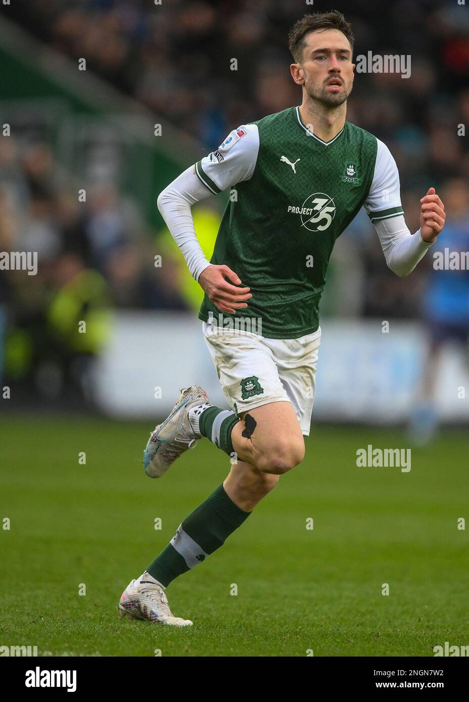 Plymouth Argyle forward Ryan Hardie (9) during the Sky Bet League 1 ...