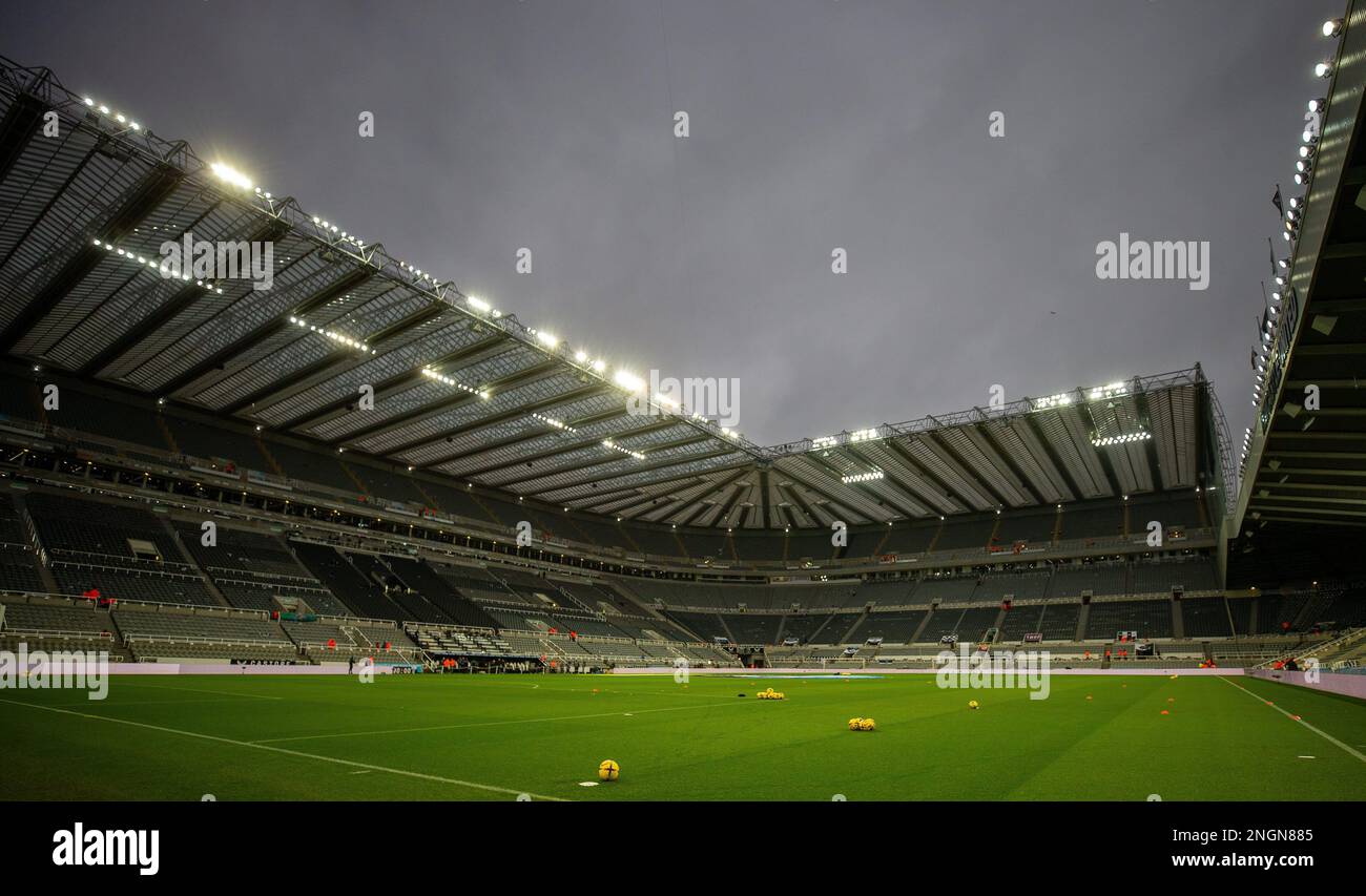 Newcastle, UK. 18th February 2023; St James' Park, Newcastle, England ...