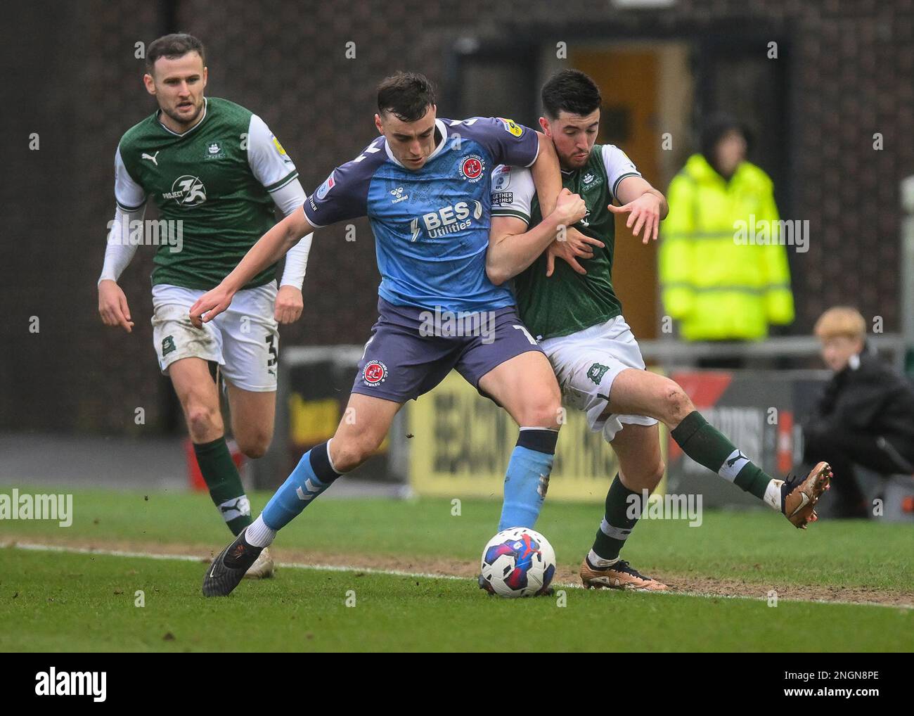 Harrison holgate fleetwood town hi-res stock photography and images - Alamy