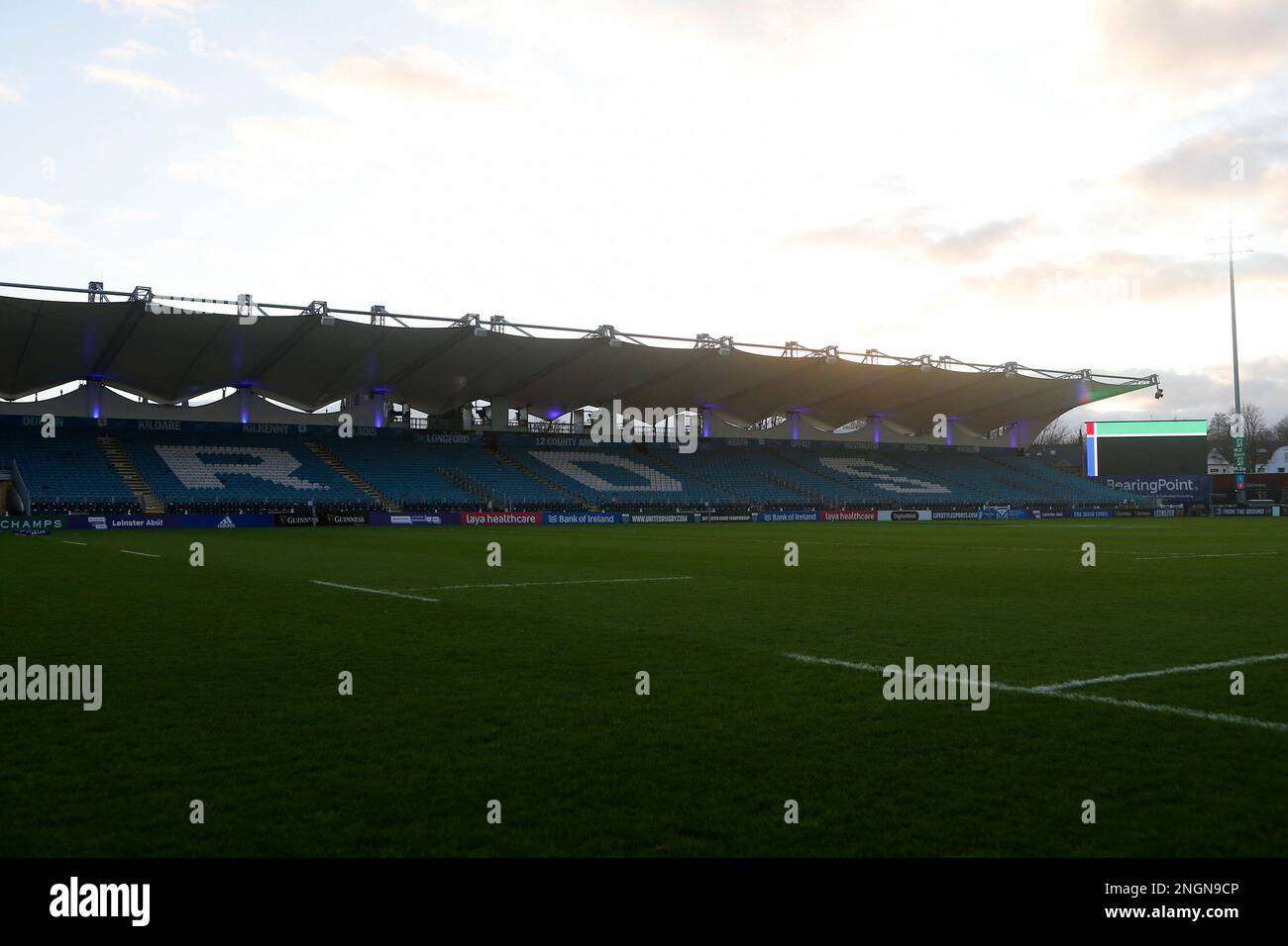 RDS Arena, Ballsbridge, Dublin, Ireland. 18th Feb, 2023. United Rugby ...