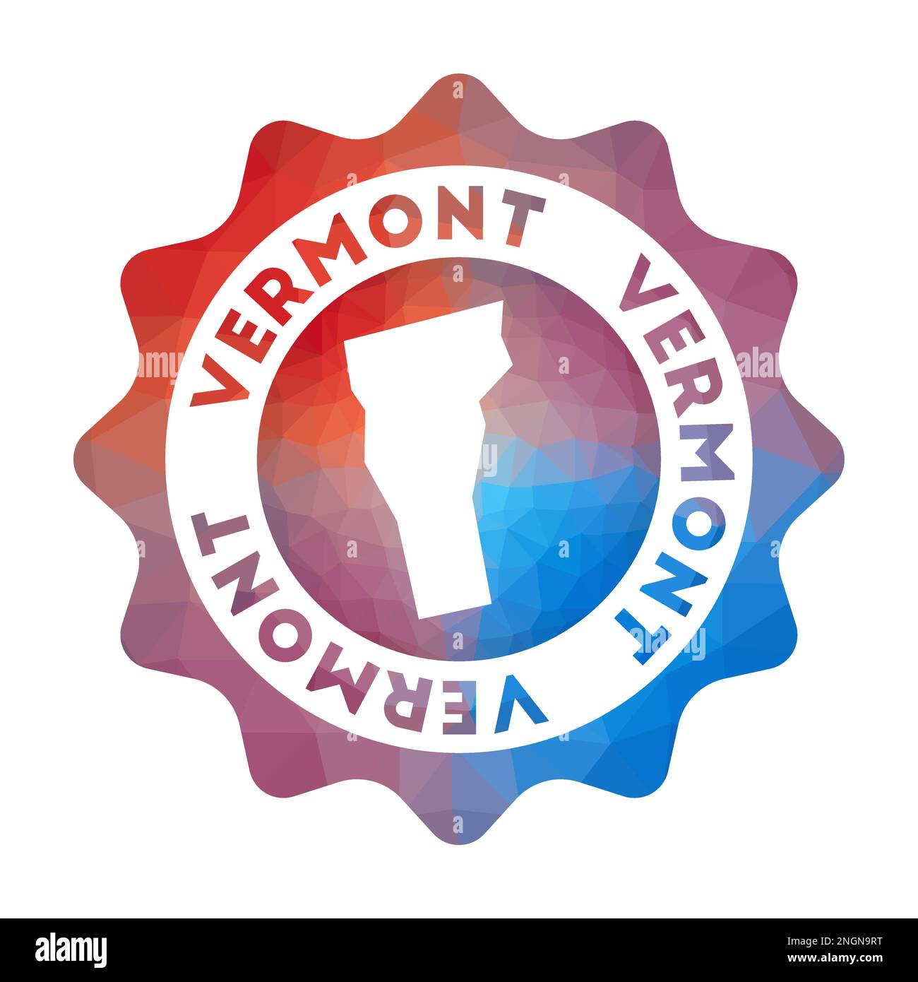 Vermont tech map Cut Out Stock Images & Pictures - Alamy