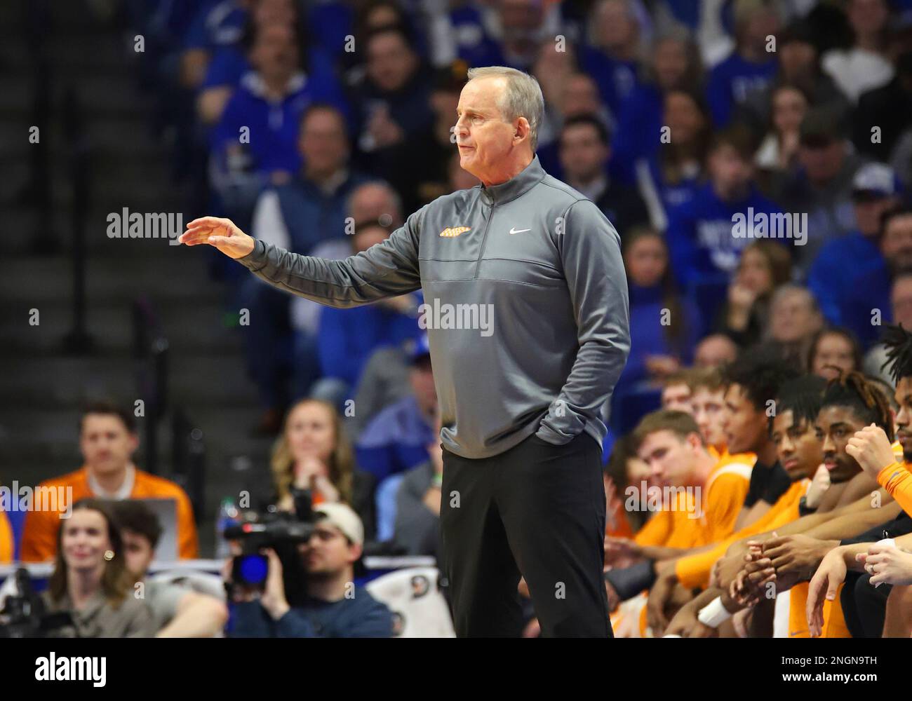 LEXINGTON, KY - FEBRUARY 18: Tennessee Volunteers head coach Rick ...