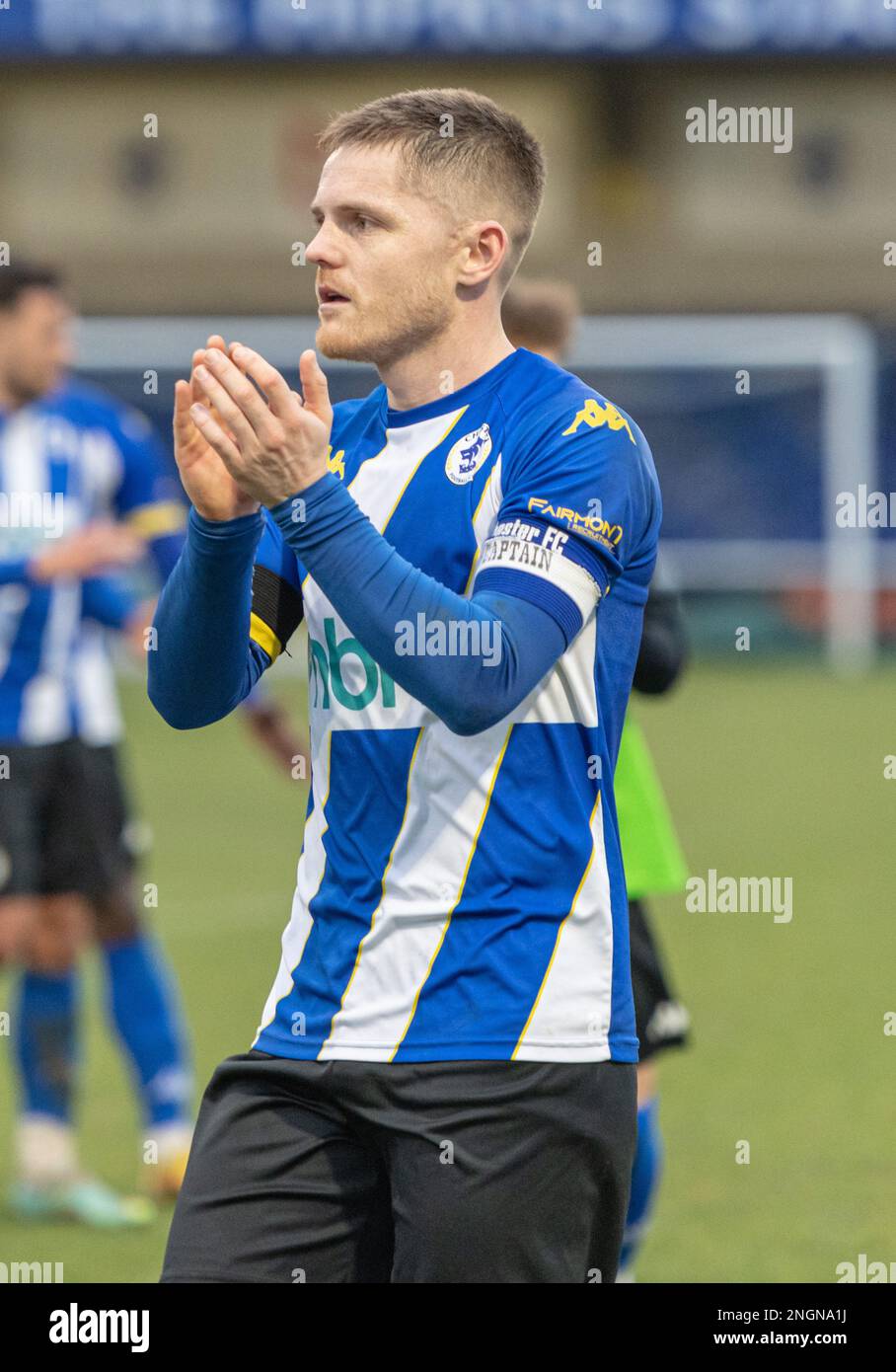 Chester, Cheshire, England 18th February 2023. Match winner Declan ...