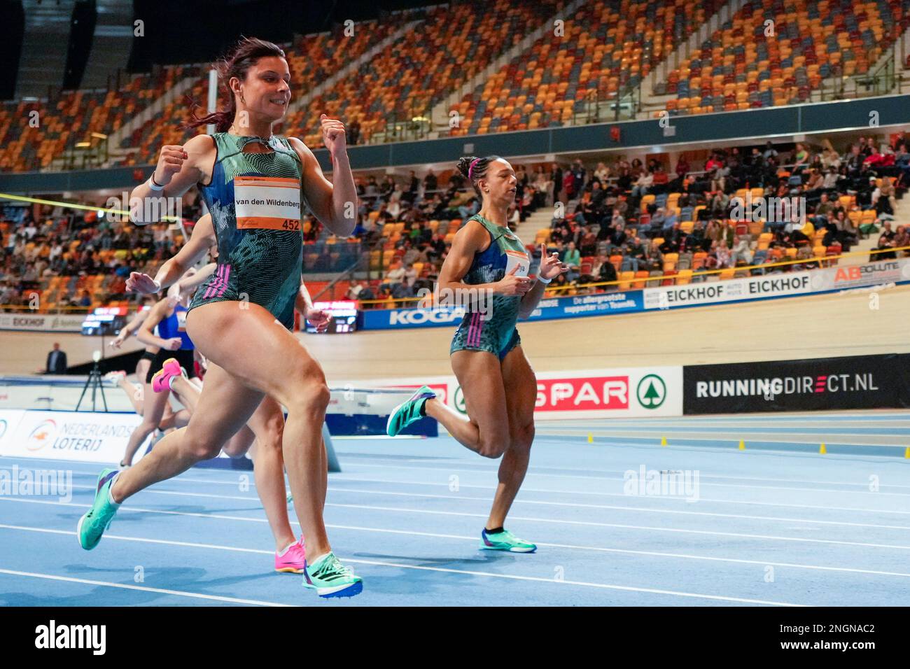 APELDOORN, NETHERLANDS - FEBRUARY 18: Demi van den Wildenberg competing ...