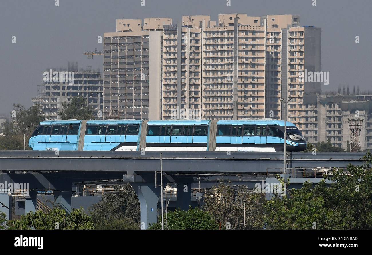 Monorail india hi-res stock photography and images - Alamy