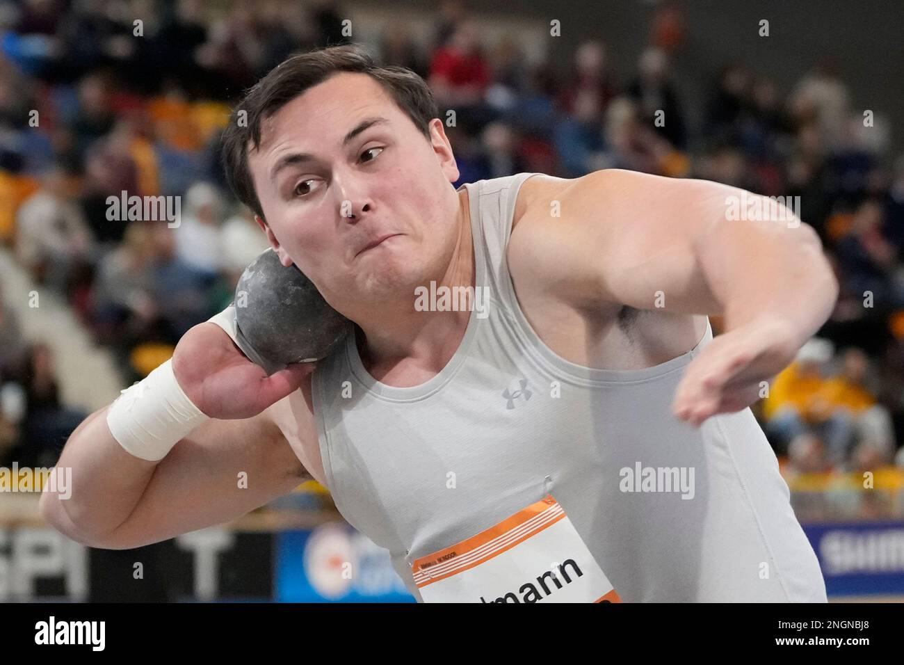 APELDOORN, NETHERLANDS - FEBRUARY 18: Sven Poelmann competing on the ...
