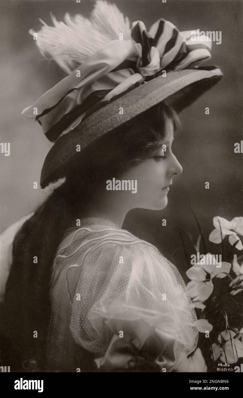 Edna May - photo Bassano Studio (London) - restored from original ...