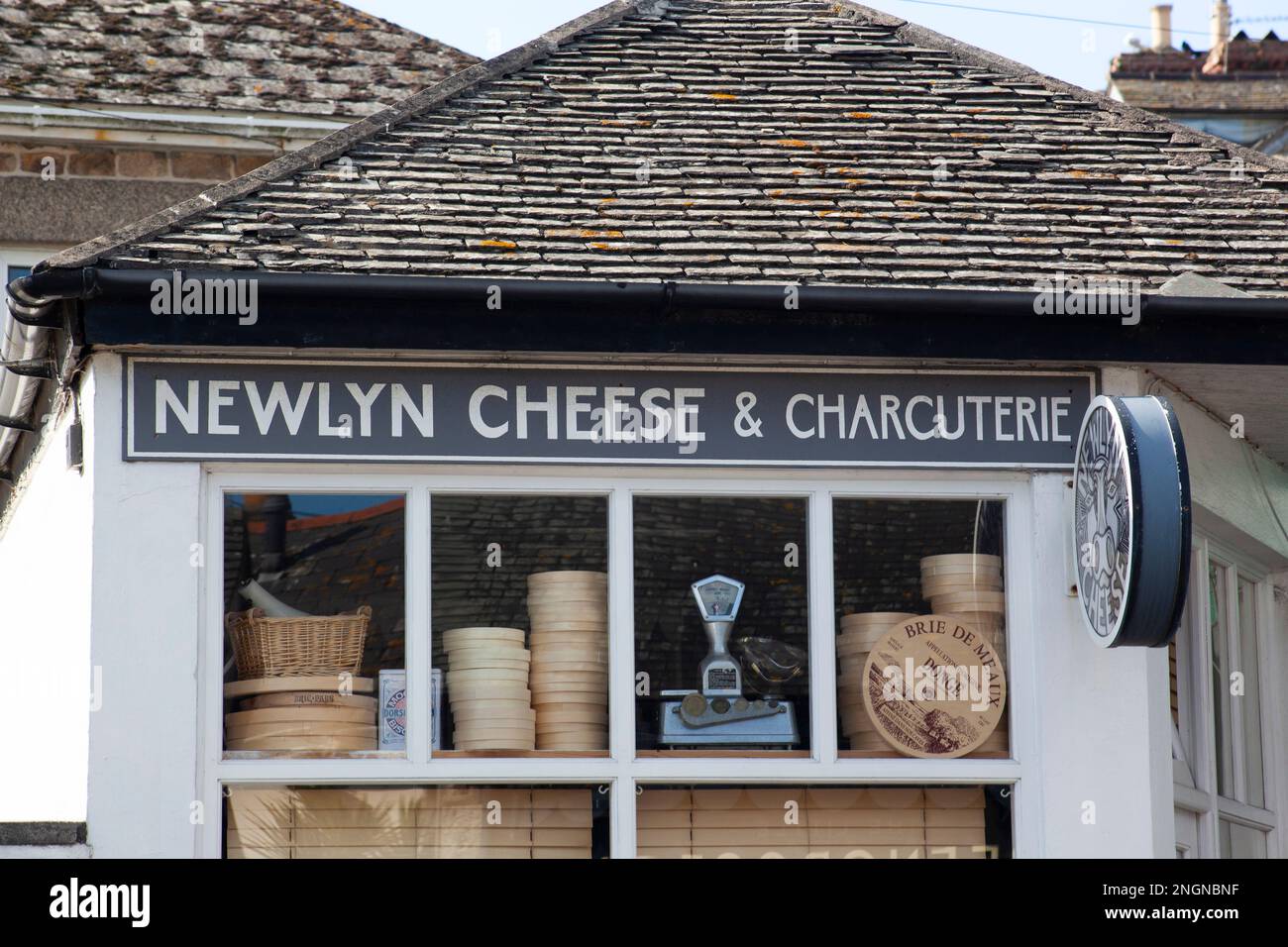 Newlyn Cheese and Charcuterie Stock Photo - Alamy