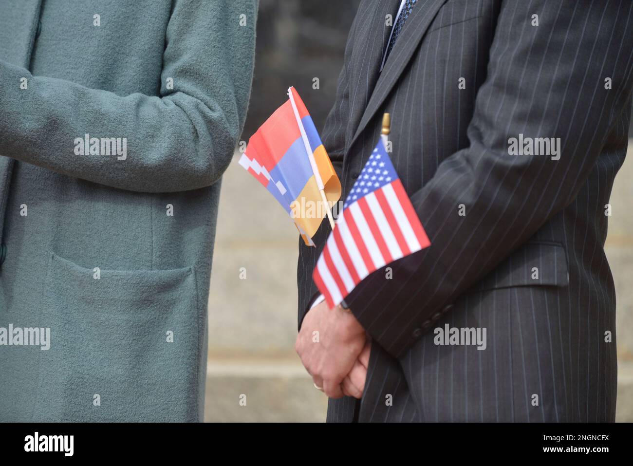Boston, Massachusetts, USA. 16th Feb, 2023. Protestiing the Blockade of ...
