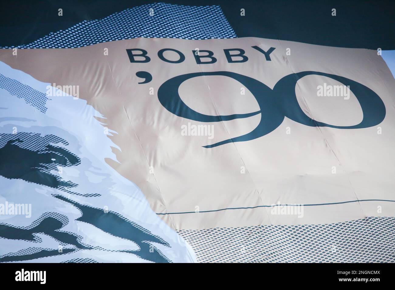 Bobby Robson tribute before the Premier League match Newcastle United ...