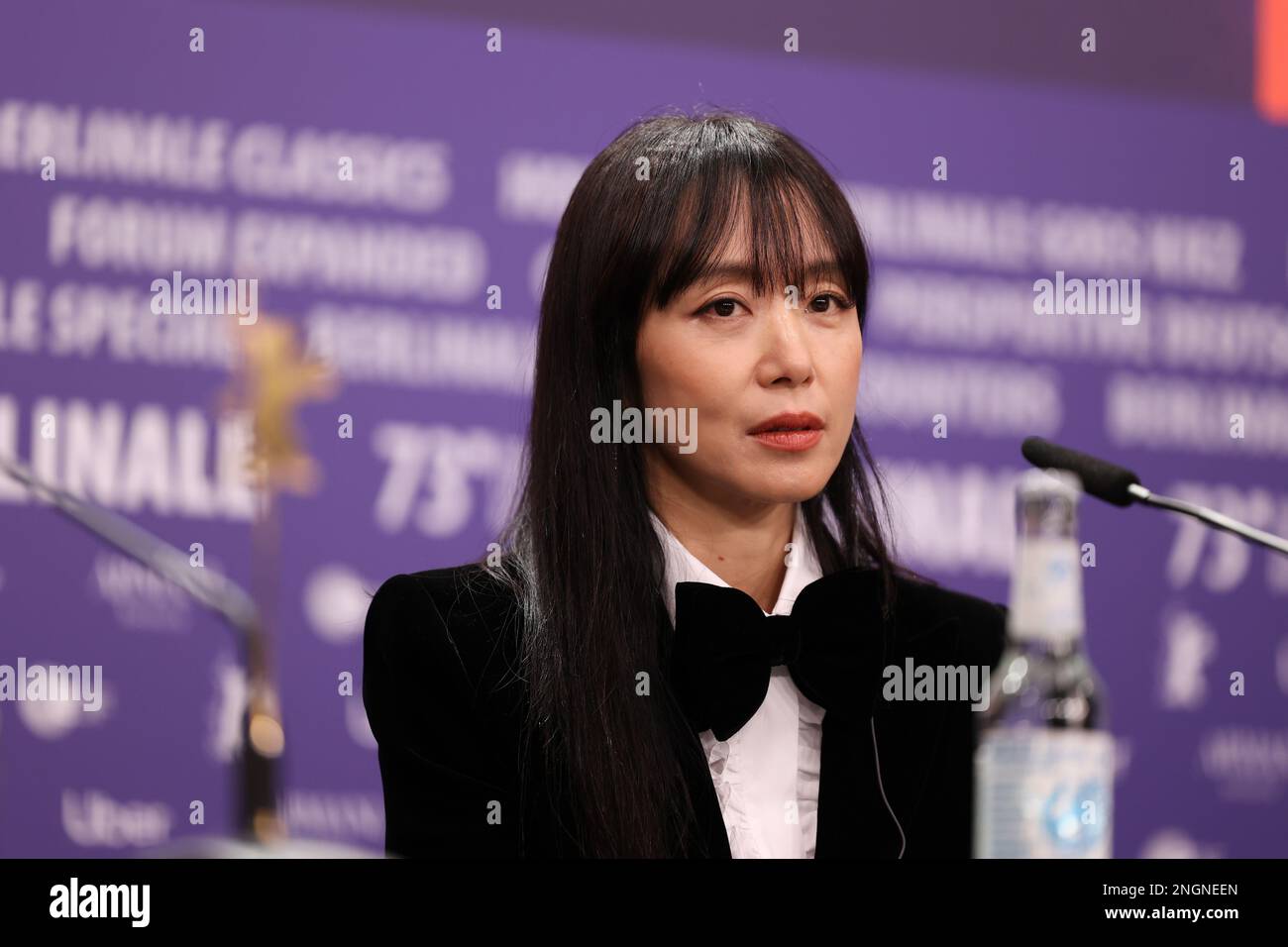 Berlin, Germany. 18th Feb, 2023. Actress Jeon Do-yeon arrives at the ...