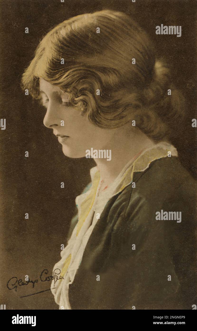 Gladys Cooper - photo by Claude Harris (London) - restored from ...