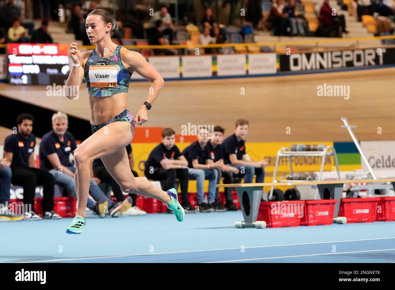 Nadine visser competing on the 60m women hi-res stock photography and images - Alamy