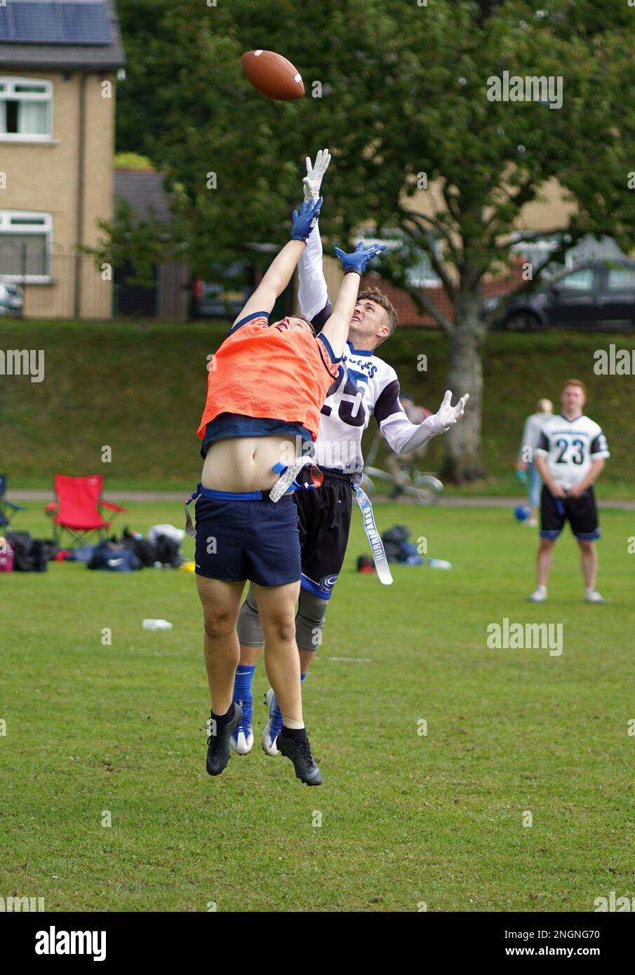 American football field aerial hi-res stock photography and images - Alamy