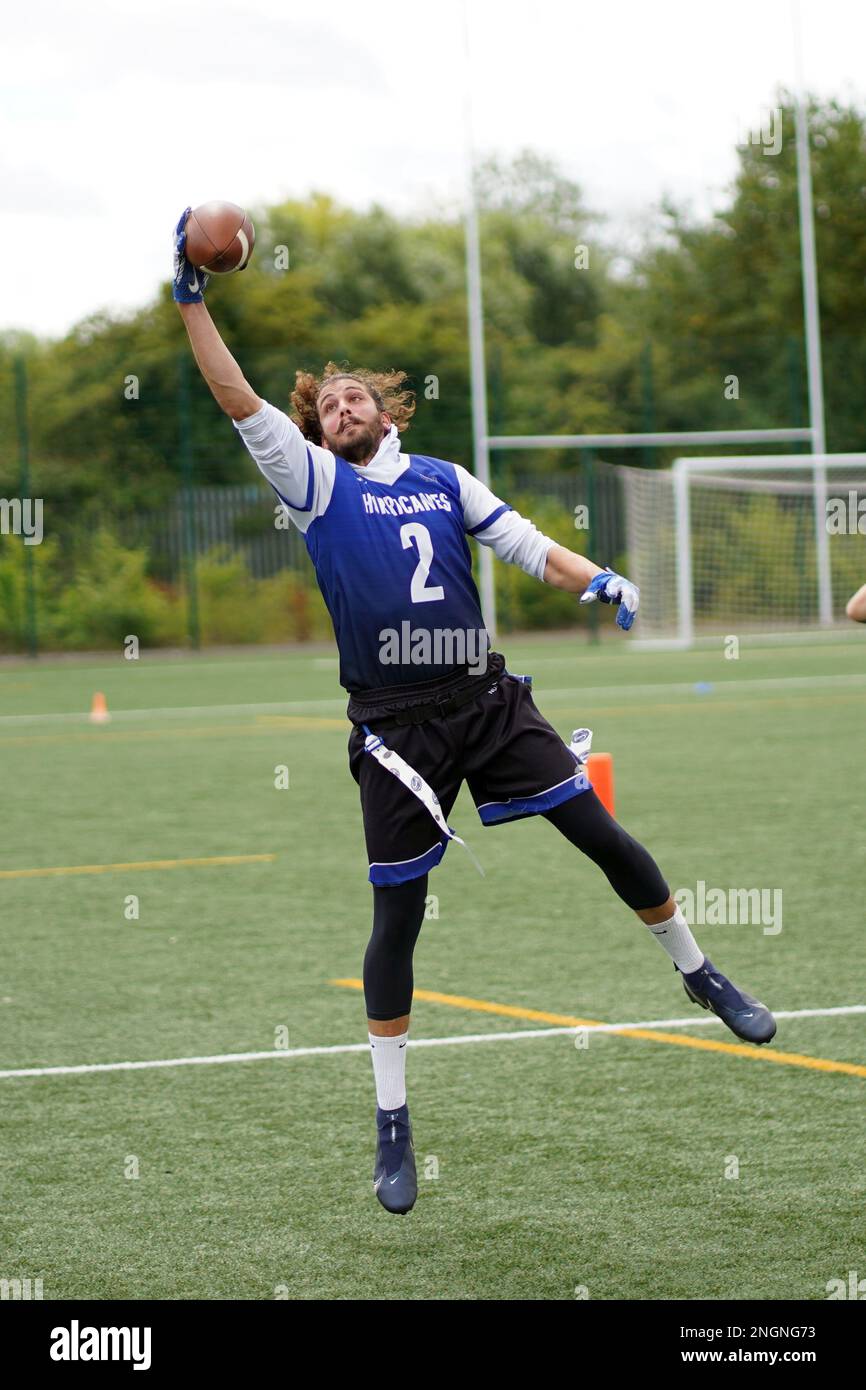 American football field aerial hi-res stock photography and images - Alamy