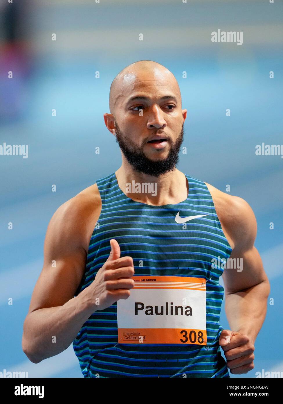 Hensley paulina competing on the 60m men hi-res stock photography and ...