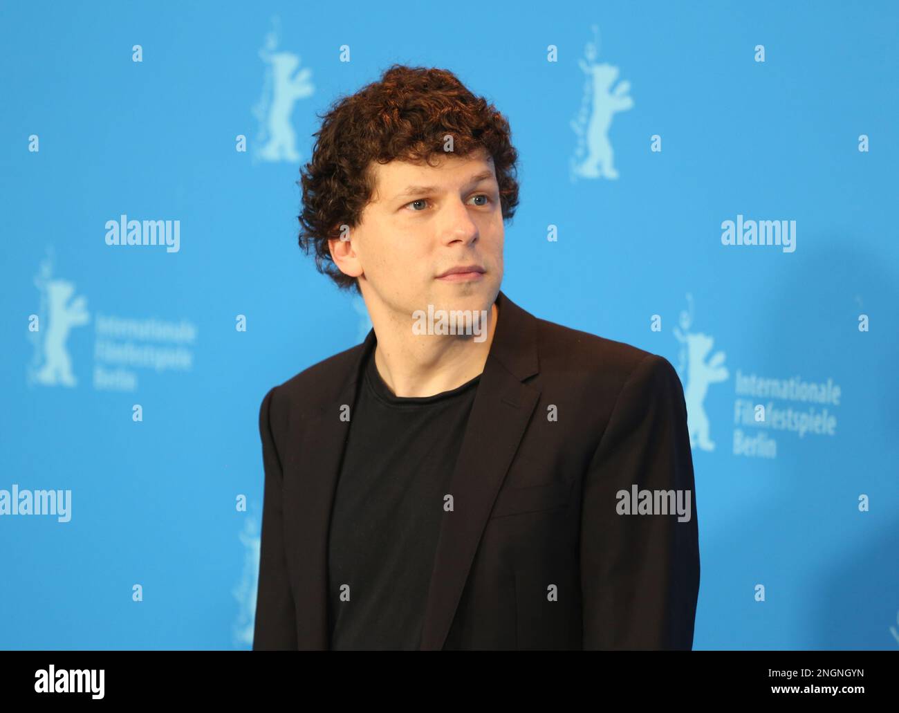 Berlin, Germany. 18th February 2023. Actor Jesse Eisenberg at the ...