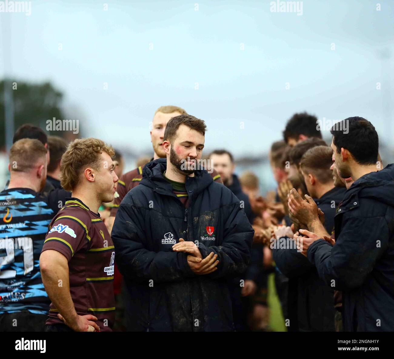 Ammanford RFC v St Joseph's RFC 2023 WRU Cup Stock Photo - Alamy