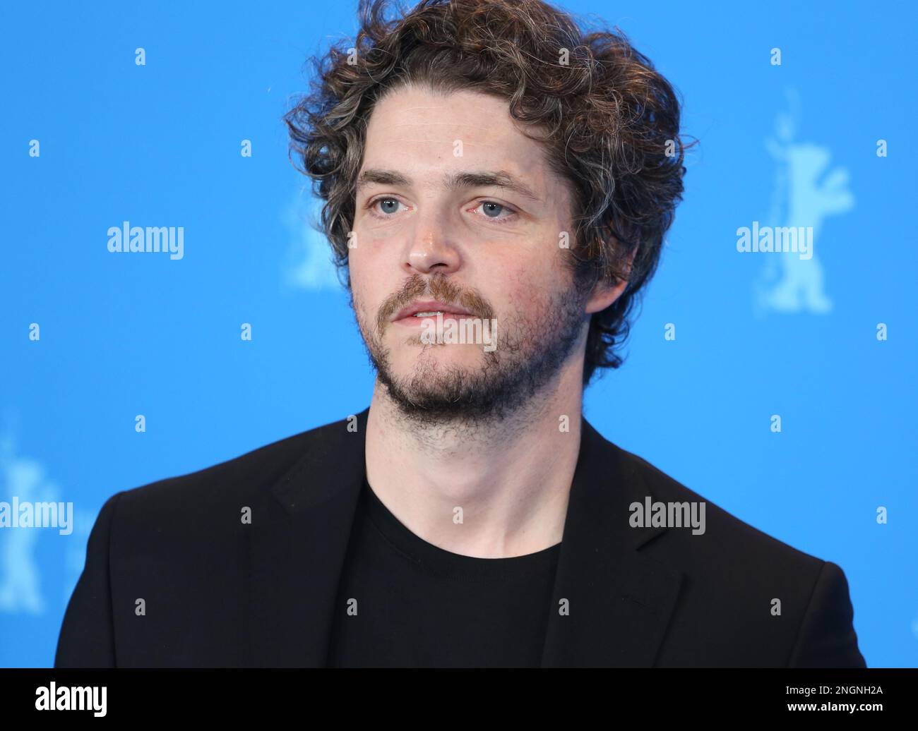 Berlin, Germany. 18th February 2023. Actor Philip Ettinger at the photocall for the film ...