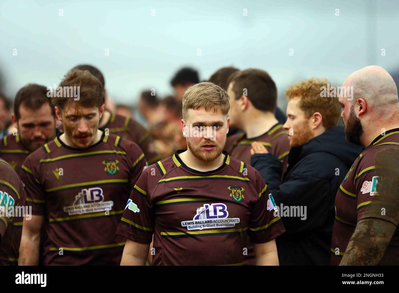 Ammanford RFC v St Joseph's RFC 2023 WRU Cup Stock Photo - Alamy