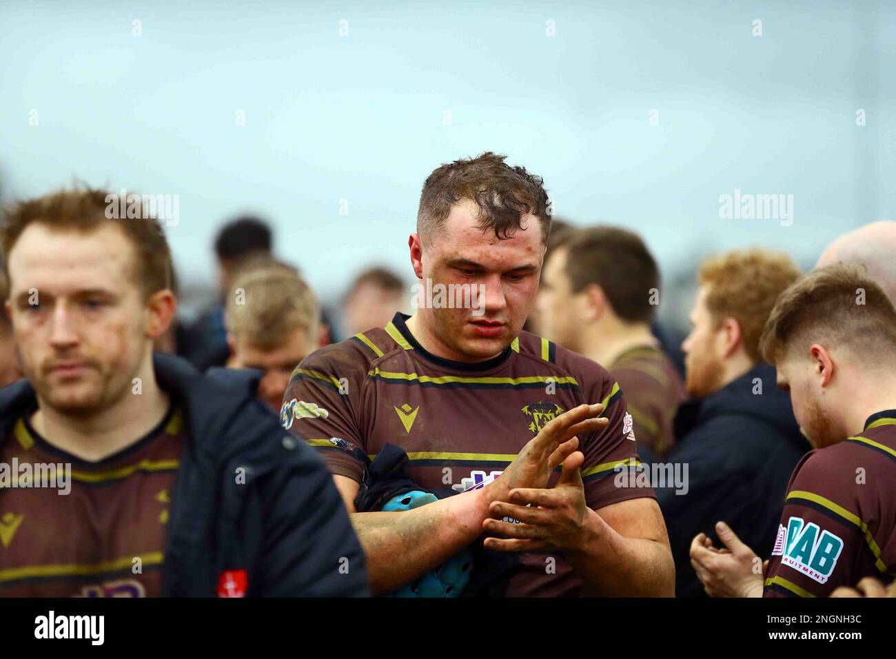Ammanford RFC v St Joseph's RFC 2023 WRU Cup Stock Photo - Alamy