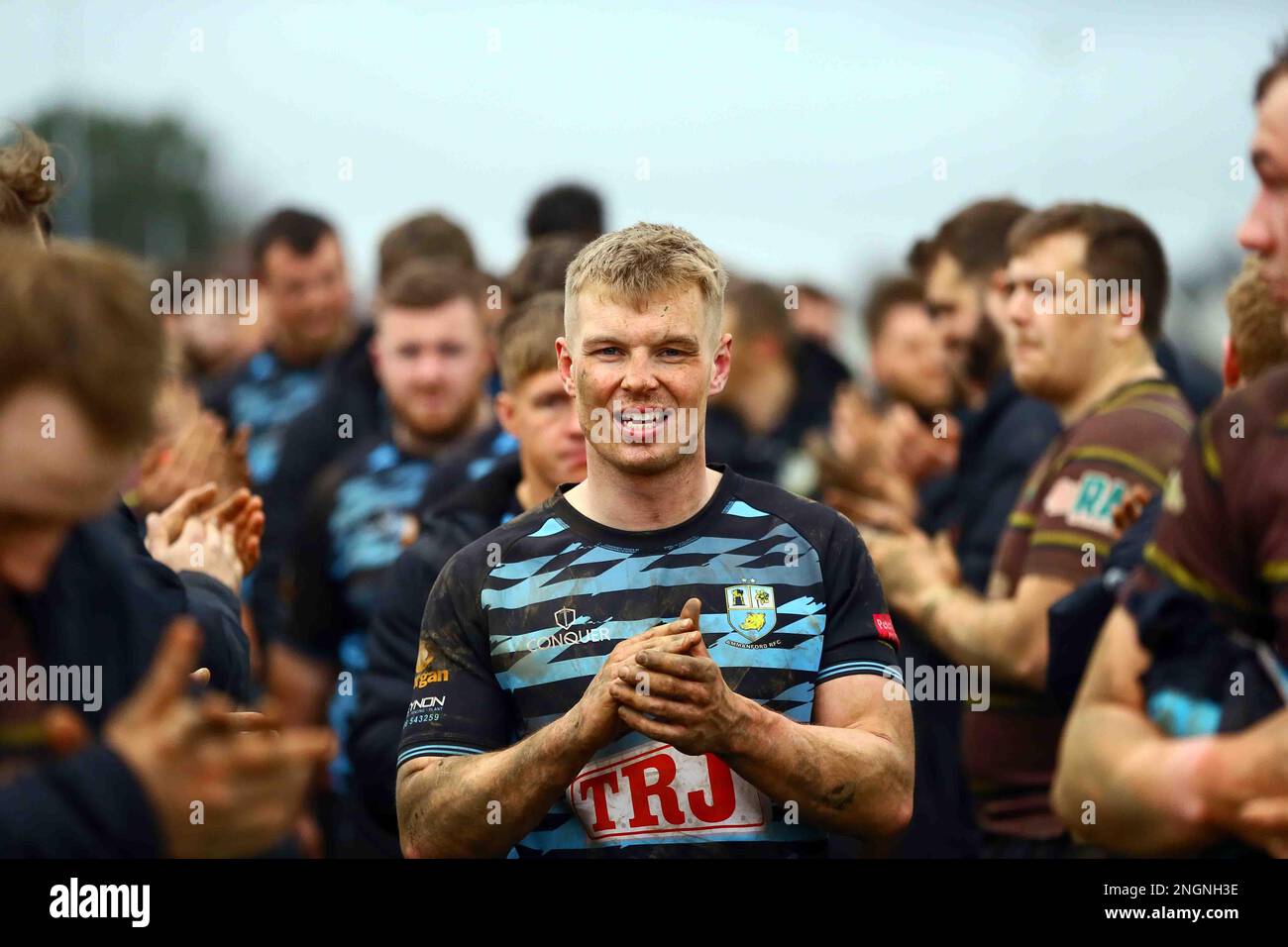 Ammanford RFC v St Joseph's RFC 2023 WRU Cup Stock Photo - Alamy