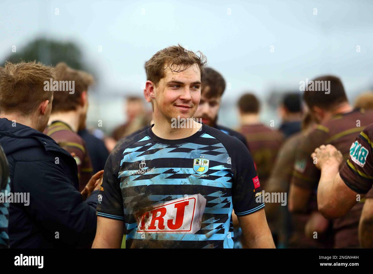 Ammanford RFC v St Joseph's RFC 2023 WRU Cup Stock Photo - Alamy