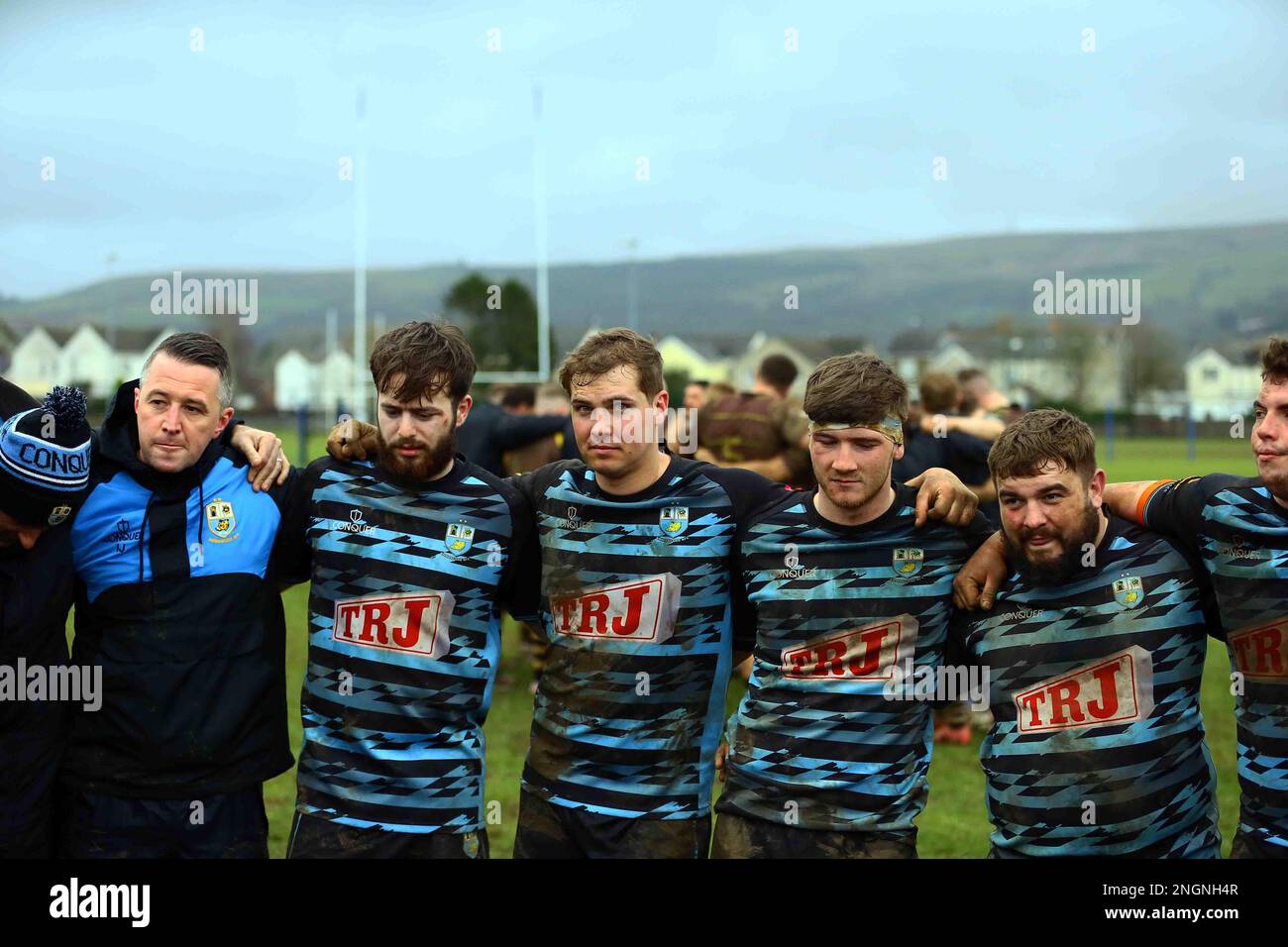 Ammanford RFC v St Joseph's RFC 2023 WRU Cup Stock Photo - Alamy