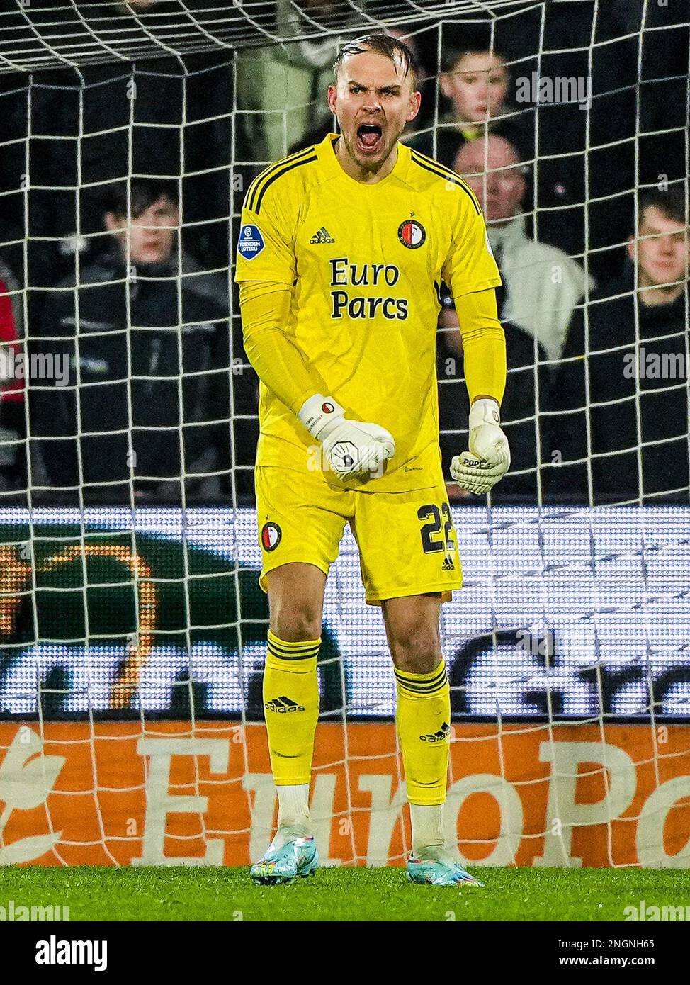 Rotterdam - Feyenoord keeper Timon Wellenreuther during the match ...