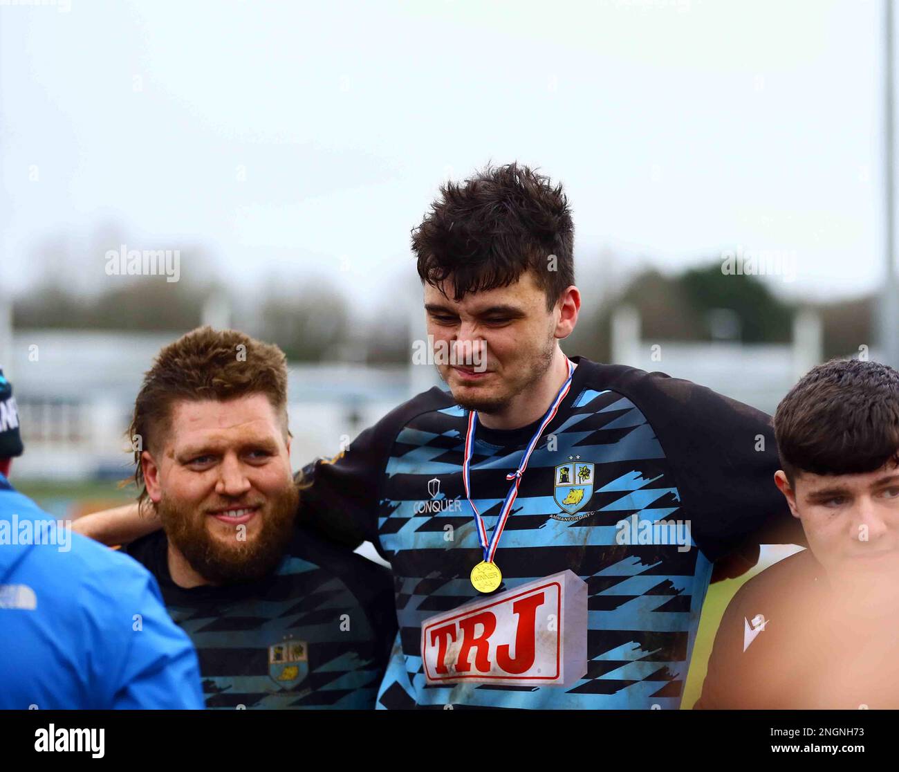 Ammanford RFC v St Joseph's RFC 2023 WRU Cup Stock Photo - Alamy